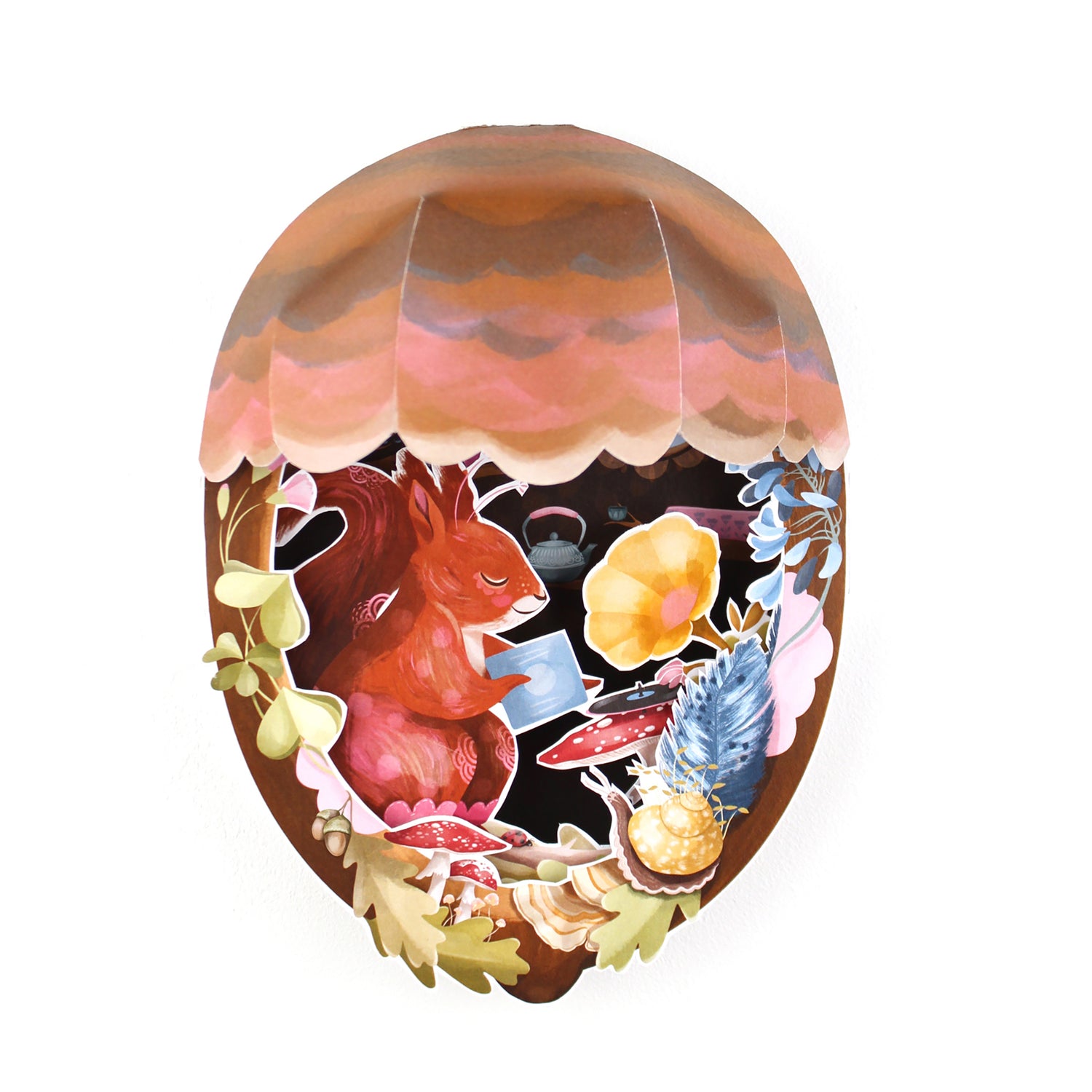 Treehouse Diorama Book - 3 Beautiful DIY Dioramas to cut out and make ...